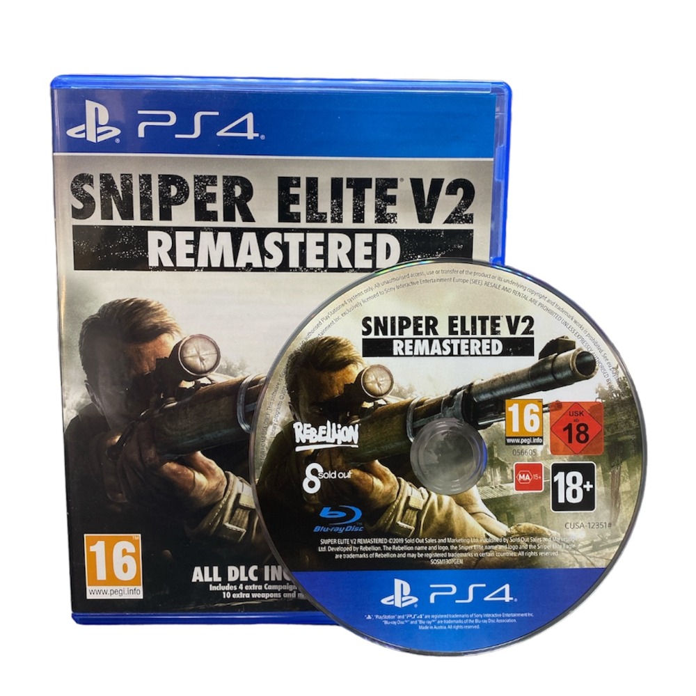 Pre-owned Sniper Elite V2 Remastered - PS4 Game - Own4Less